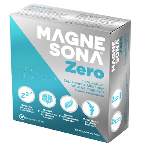 Magnesona Zero Ampolas (x20 unidades) | Farmacentral