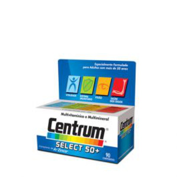 Centrum Select 50+ Comprimidos Revestidos (x90 unidades) | Farmacentral