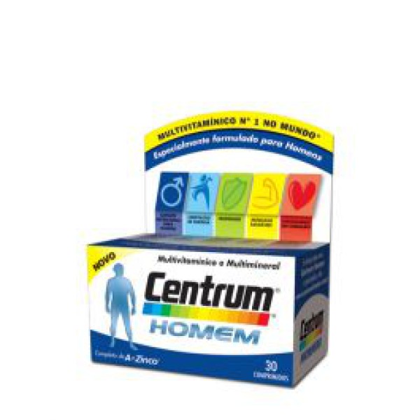Centrum Homem Comprimidos (x30 unidades) | Farmacentral